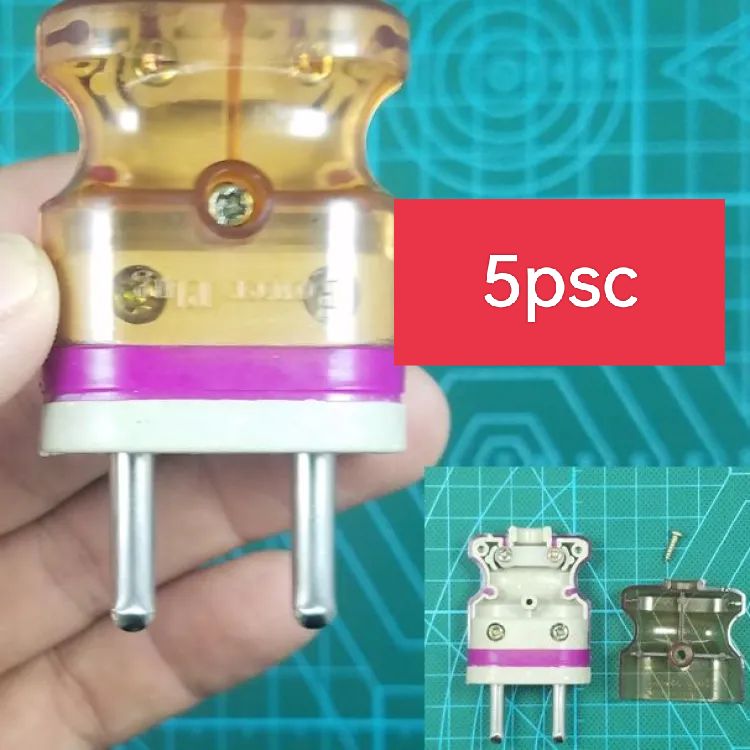 1,2,10Pcs Power Plug Electric Plug 2 Pins Electric Plastic Plug Switch ...