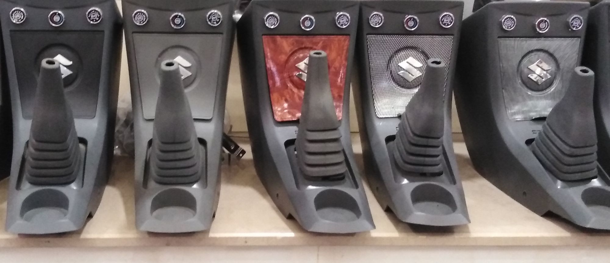 GEAR CONSOLE WITH BOOT # Wooden -Grey- Carbon | Daraz.pk