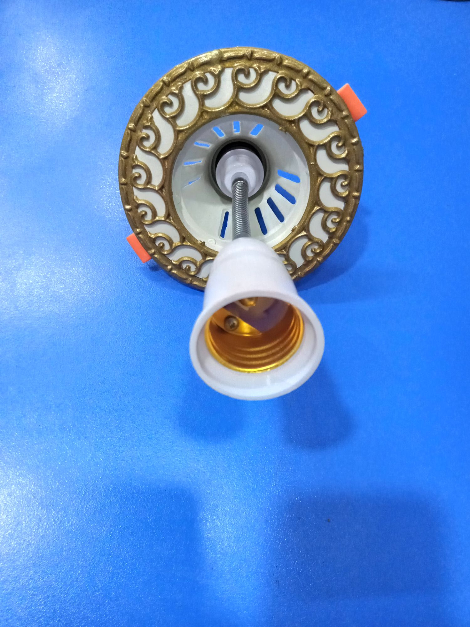 Ceiling Downlight Bulb Holder with Bulb Adapter Spring Holder Flexible ...