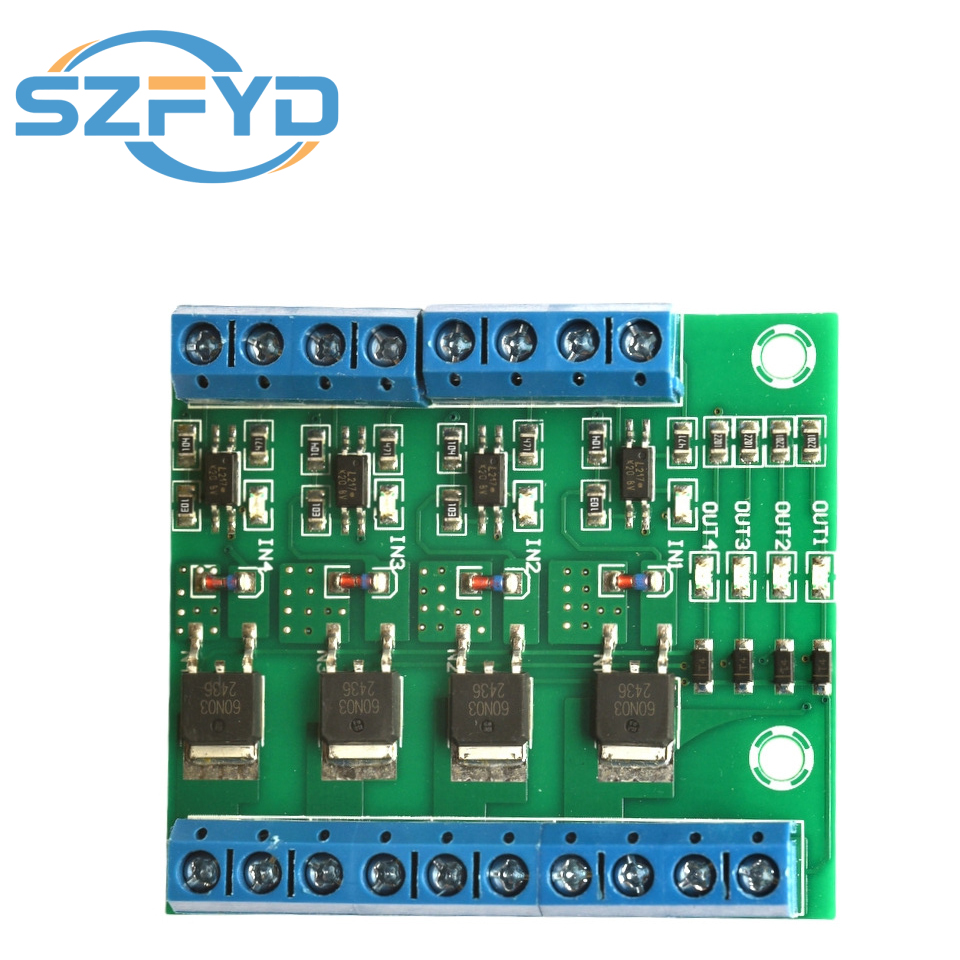 4-Channel PWM MOSFET Switch Controller – Optocoupler Isolated Driver ...