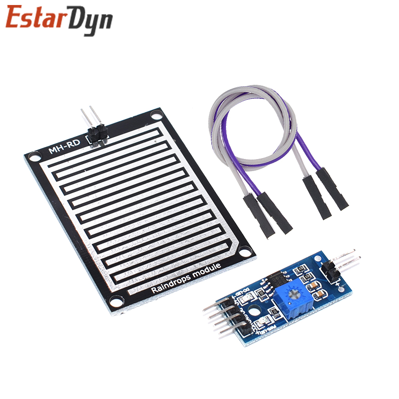 Snow Raindrops Detection Sensor Module Rain Weather Module Humidity For ...