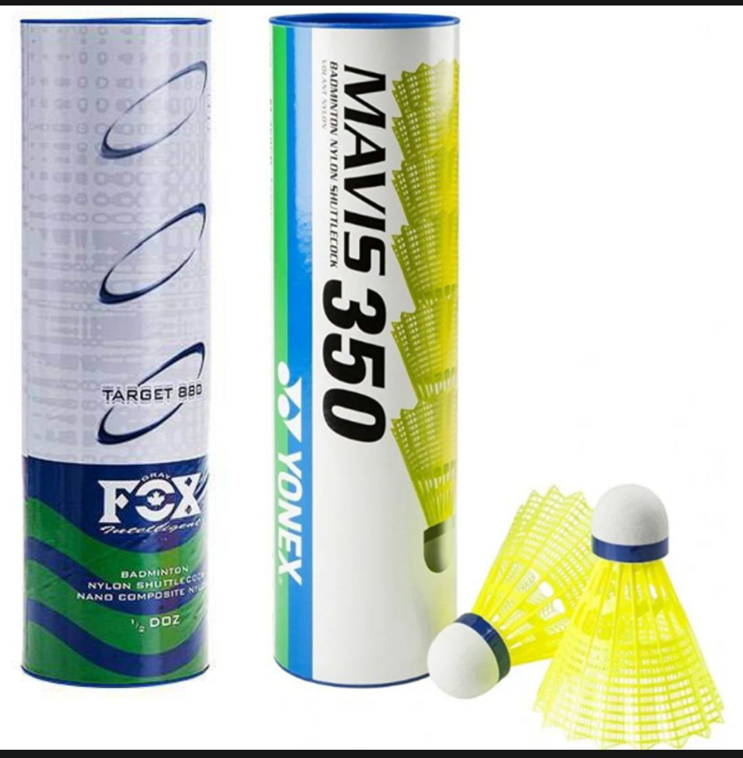 pack of 6 Yonex/ Rockers/ Fox badminton shuttle, for kids | Daraz.pk