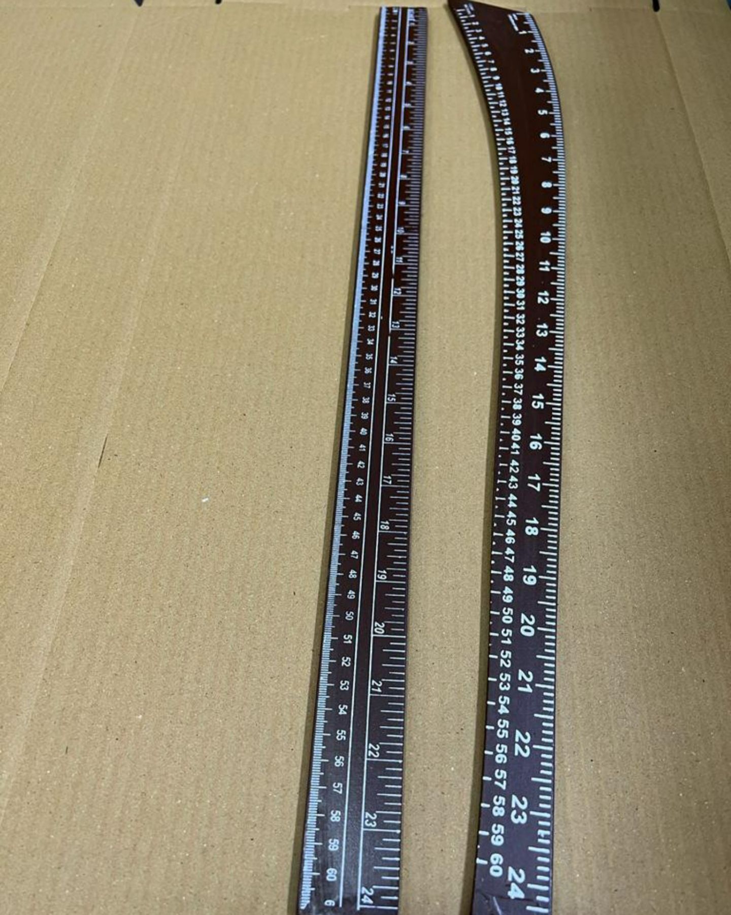 (24 INCH) Tailoring Cutting Scale shape scale measurement scale shirt ...