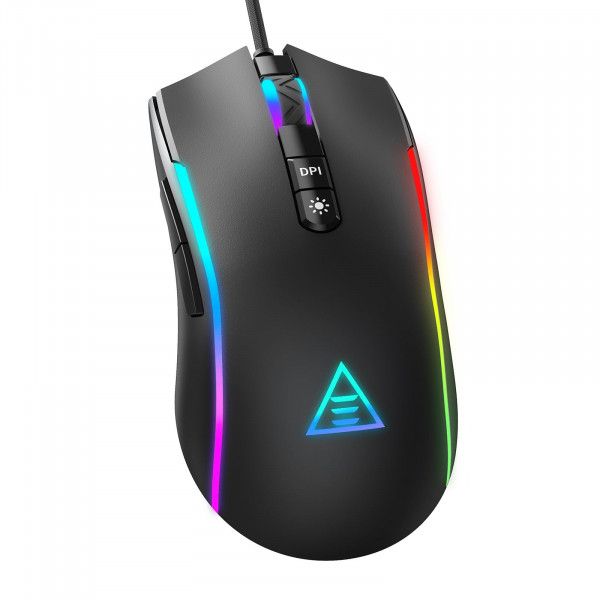 Gaming Mouse Wired Gaming Mouse 3200 dpi & 8000 dpi 7 Buttons RGB Backlight gaming mouse | Daraz.pk