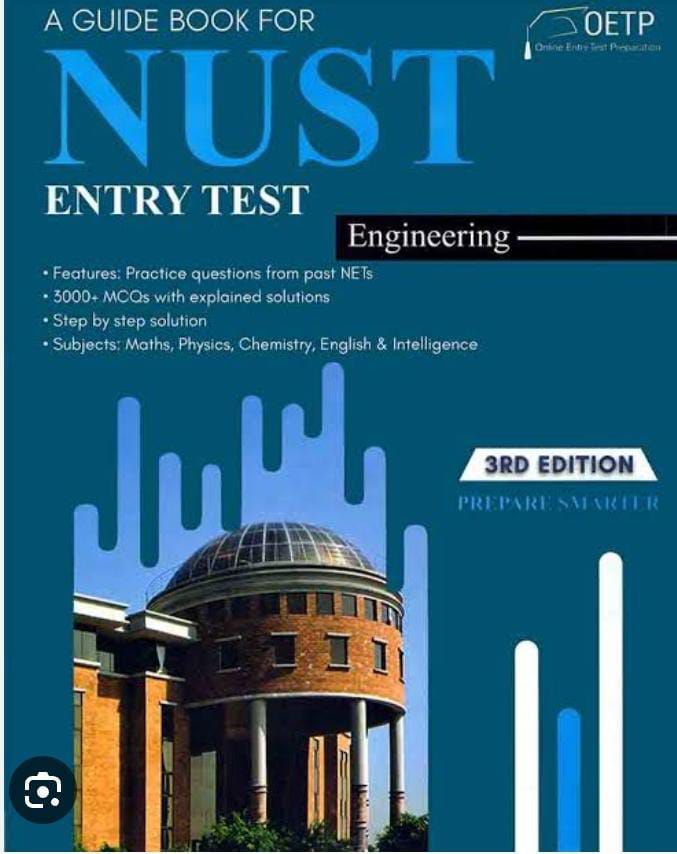 Oetp nust engineering A Guide Book for Entry Test engineering 3000 mcqs ...