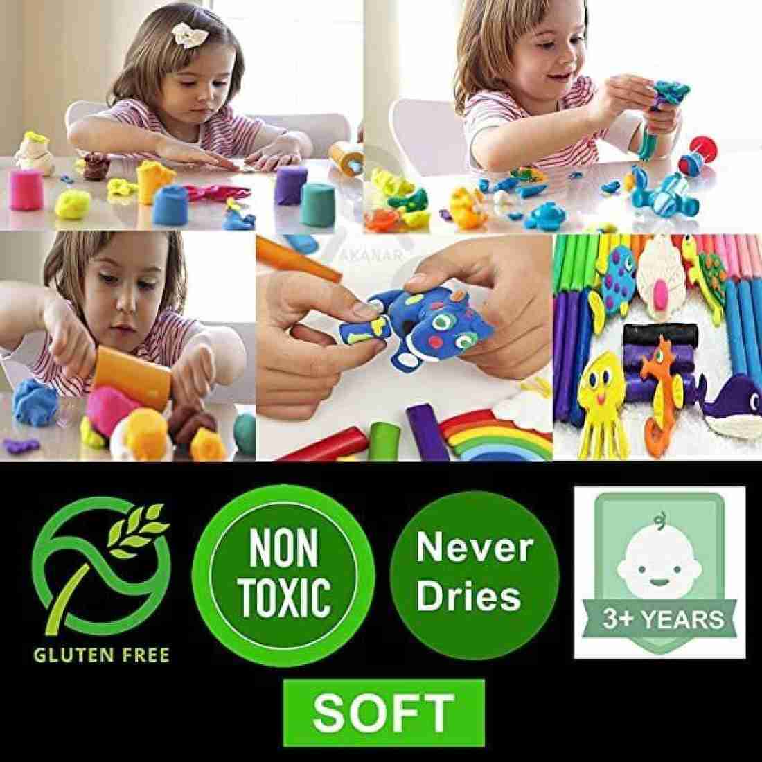 Modeling Clay have 12 different colors with attractive character and ...