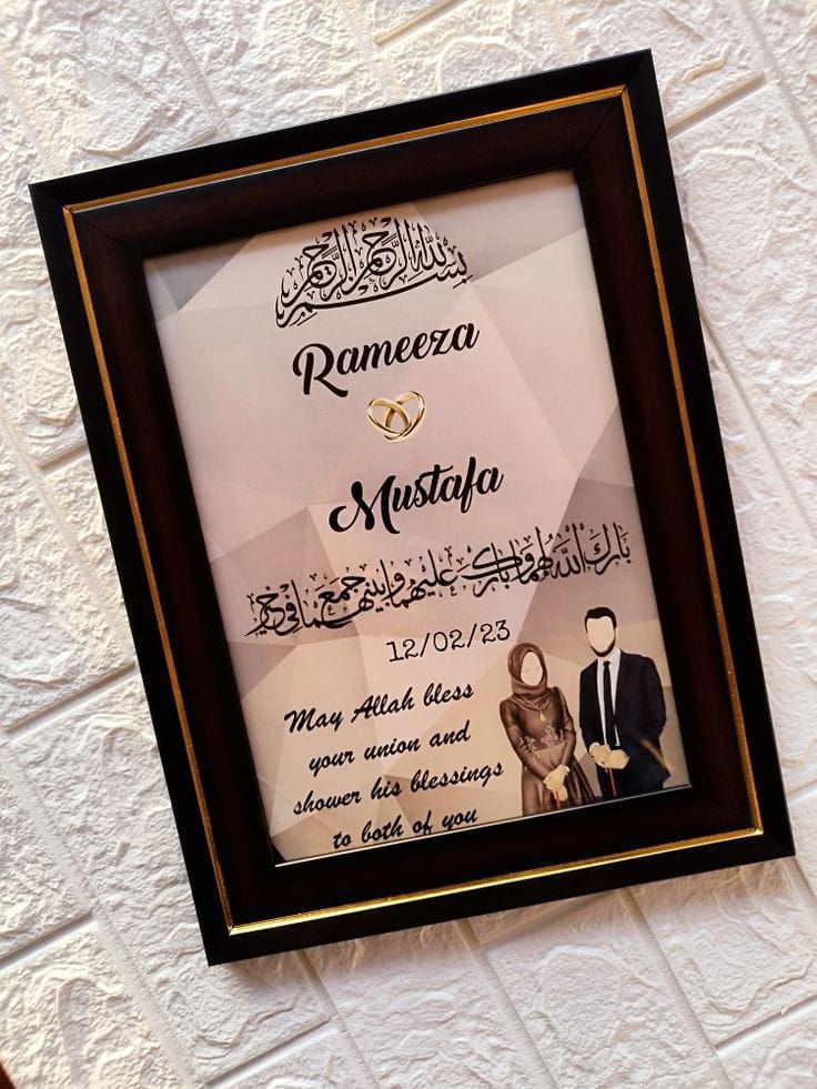 customized frame, best quality, A4 size , frames | Daraz.pk