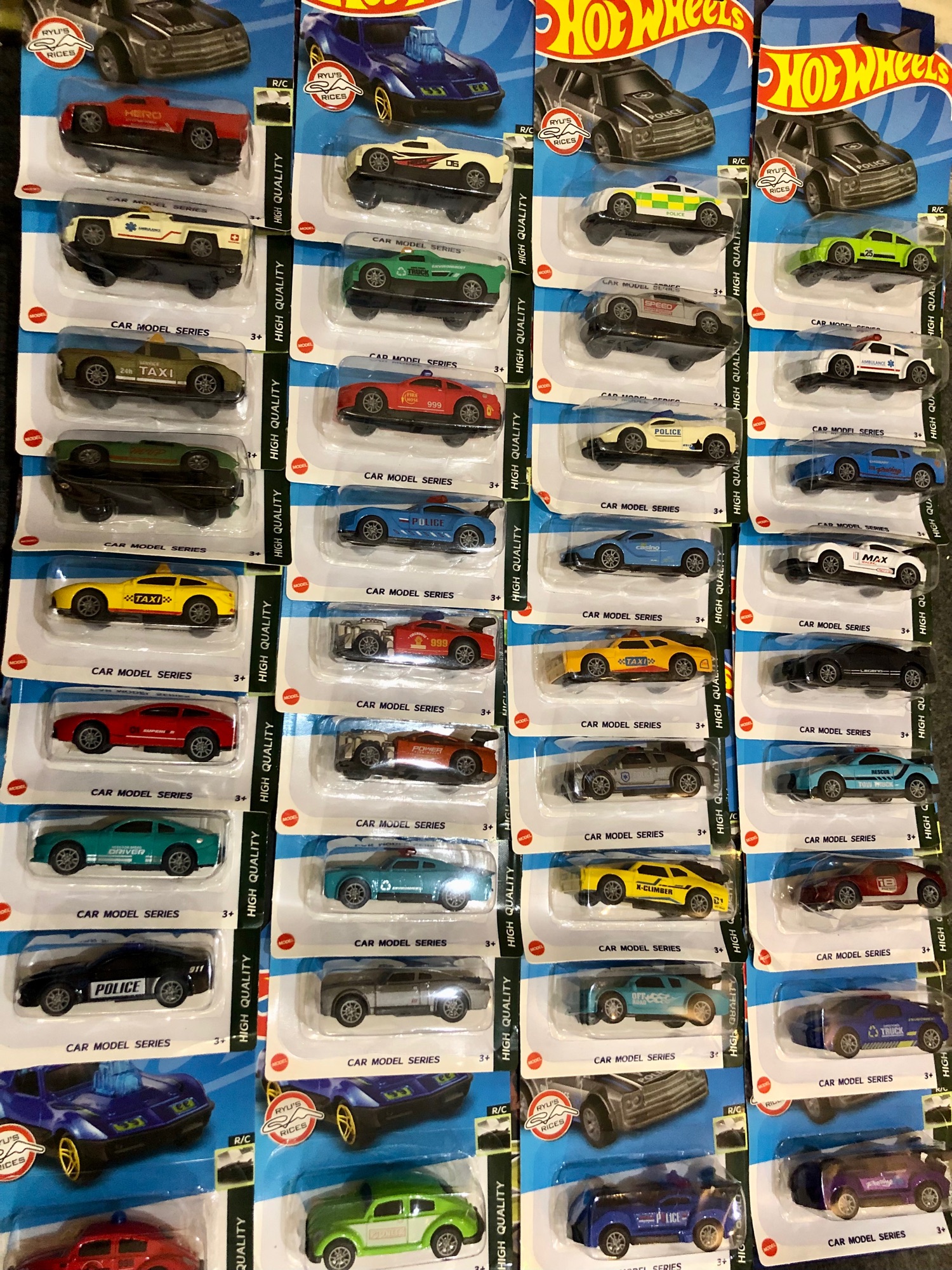 1 piece Premium replica hot wheels pull back collection 36 models metal ...