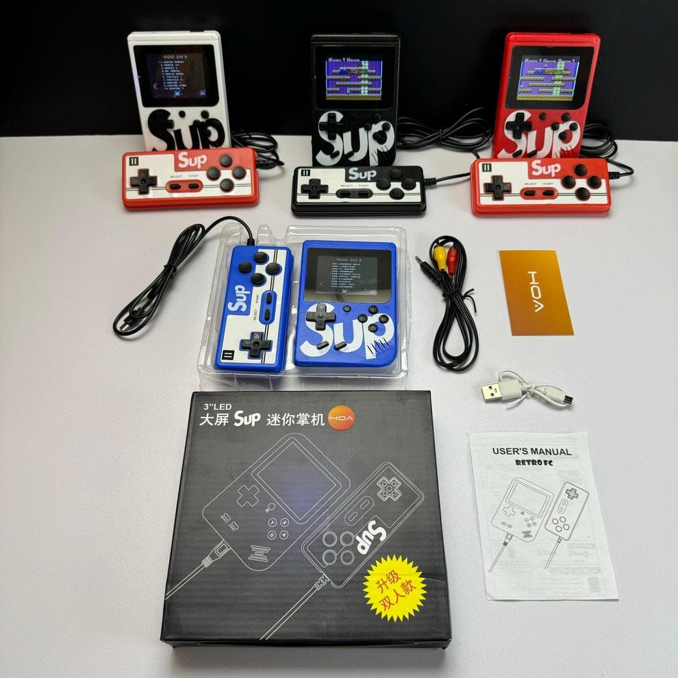 DOUBLE PLAYER SUB GAME BOX WITH ADAPTER | Daraz.pk