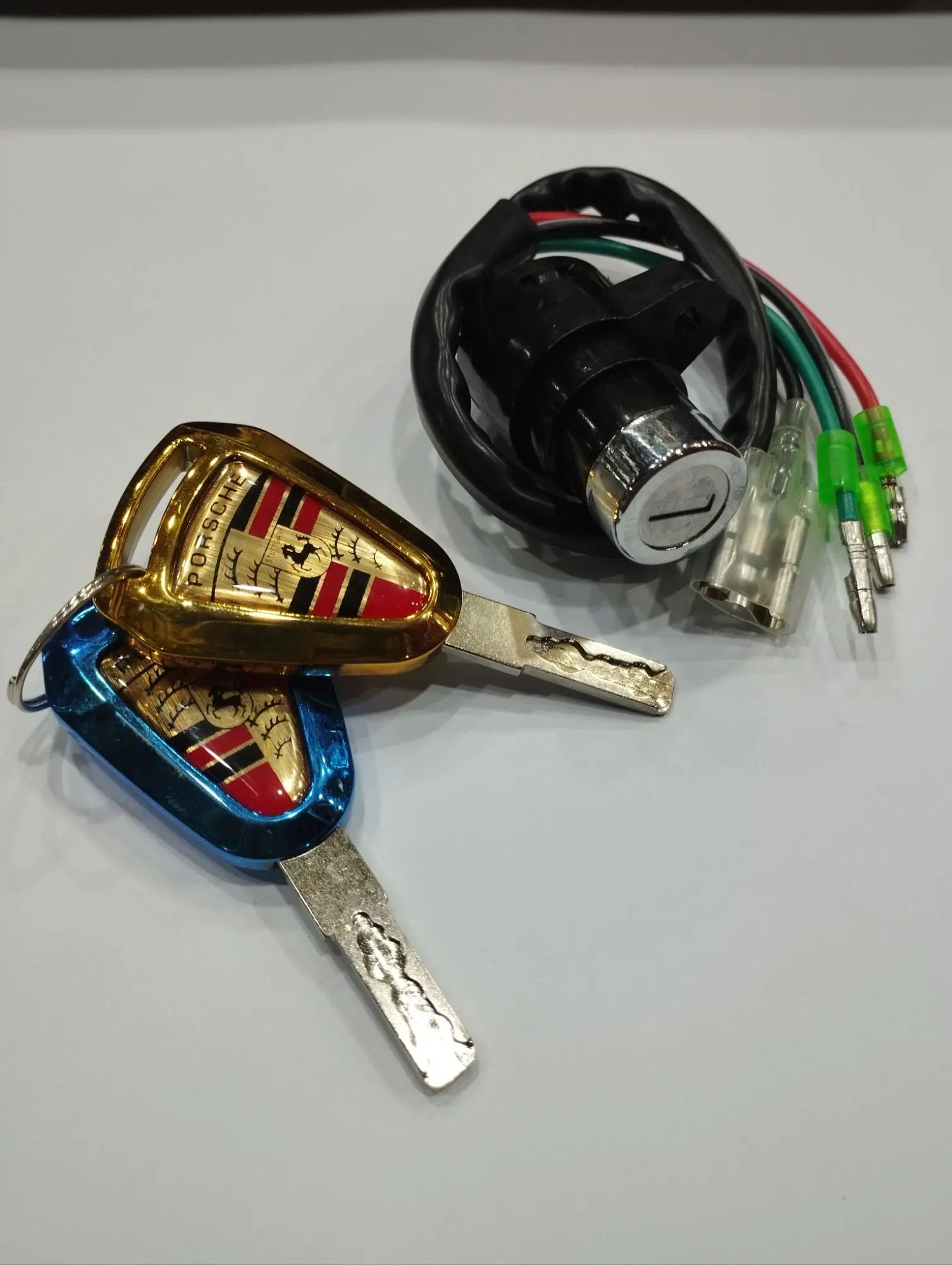Ignition Switch with computerized fancy key for all 70cc motorcycles ...