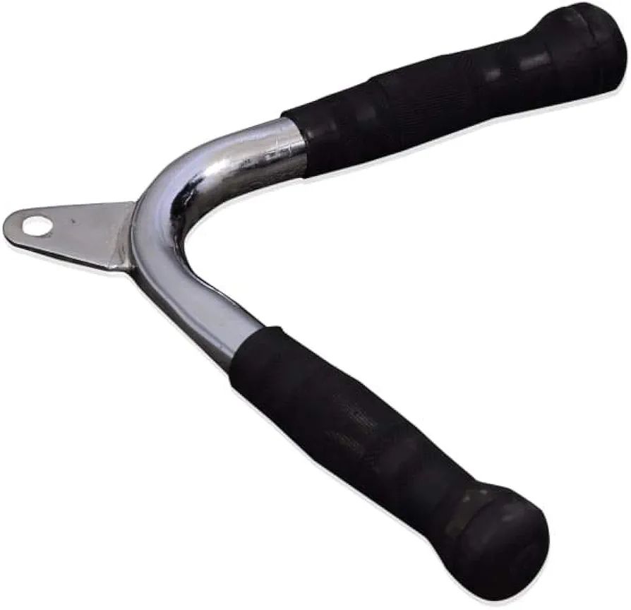 Pro-Grip Triceps V-bar With Rubber Hand Grip | Daraz.pk