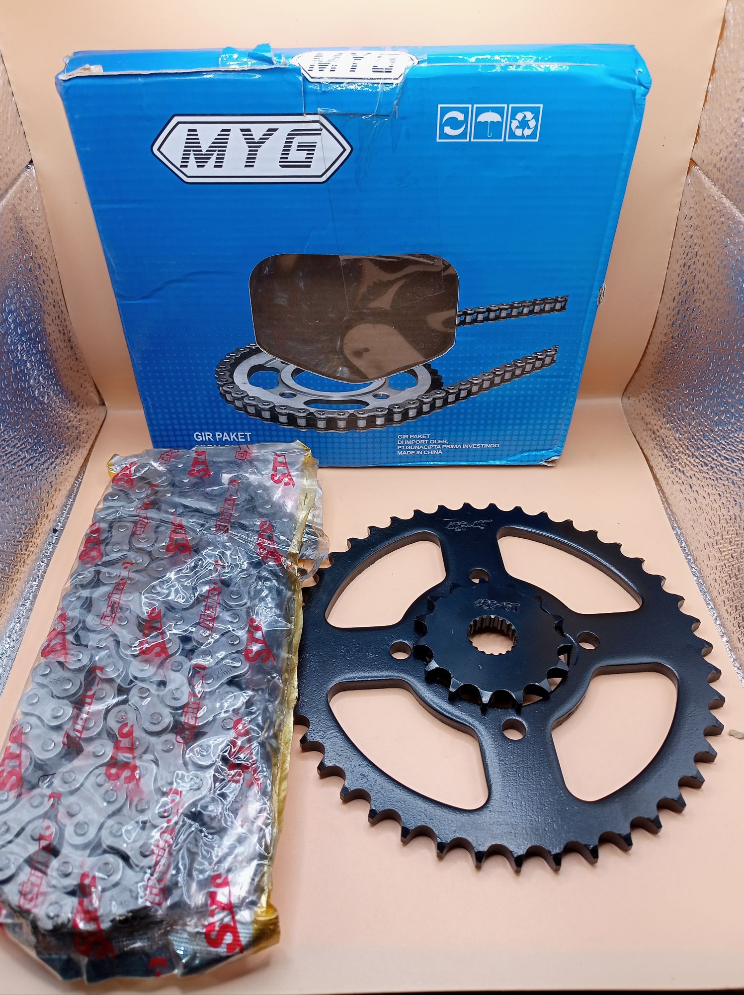 Chain sprocket available for Gs 150cc (MYG Brand) | Daraz.pk