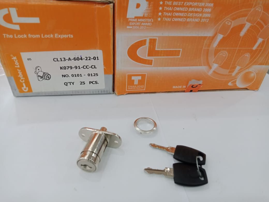 CyberLock Sliding Cabinet Door Push Lock | Daraz.pk