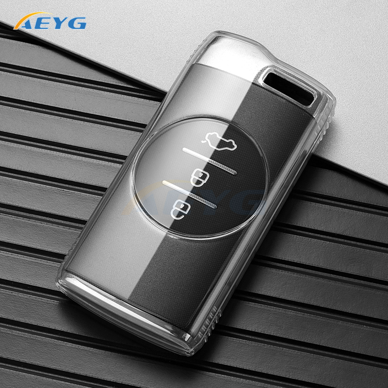 TPU Car Key Case Cover Shell Fob For Chery Tiggo 8 Arrizo 5 Pro Gx 5x eQ7 Chery Tiggo 7 Pro 2020 ...