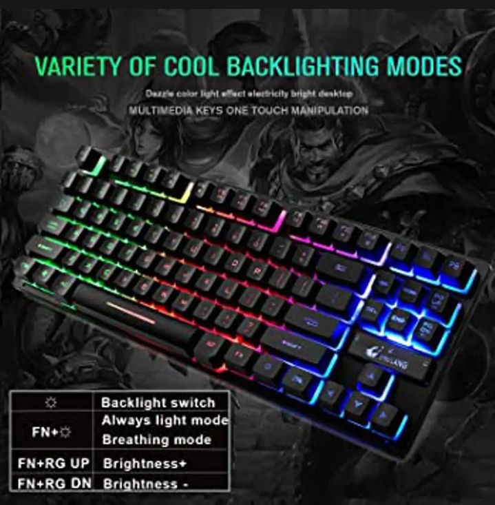 Best Gaming Rgb mechanical Backlight keyboard | Daraz.pk