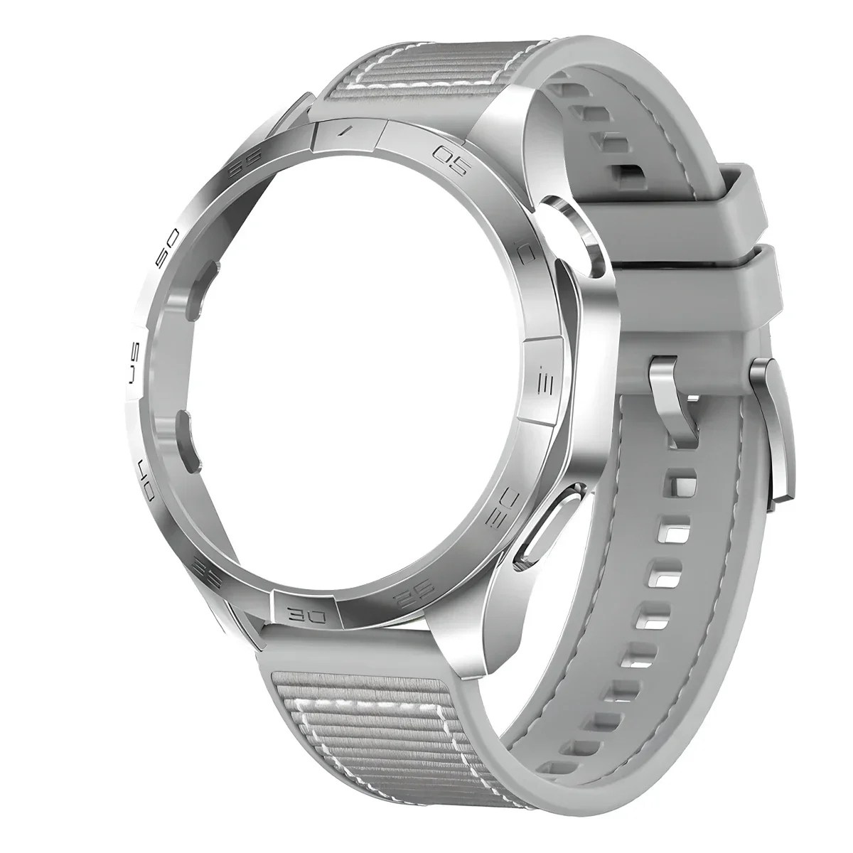 Case+Silicone+Woven Strap for HUAWEI WATCH GT4 46mm Watch Protective ...