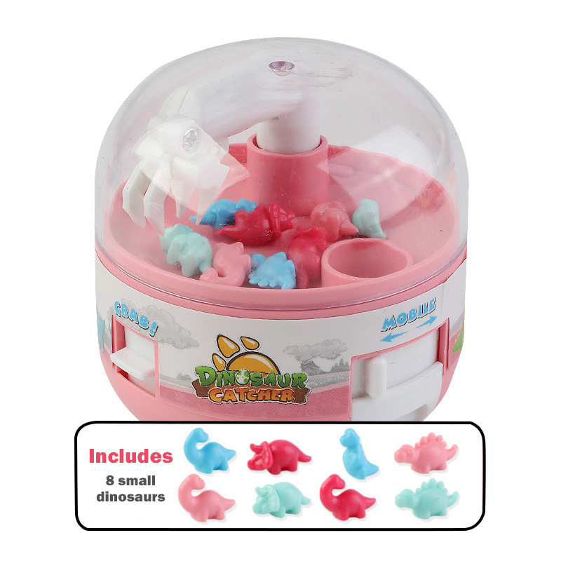Mini Dinosaur Claw Machine Children's Crane Grab Machines Happy Egg ...