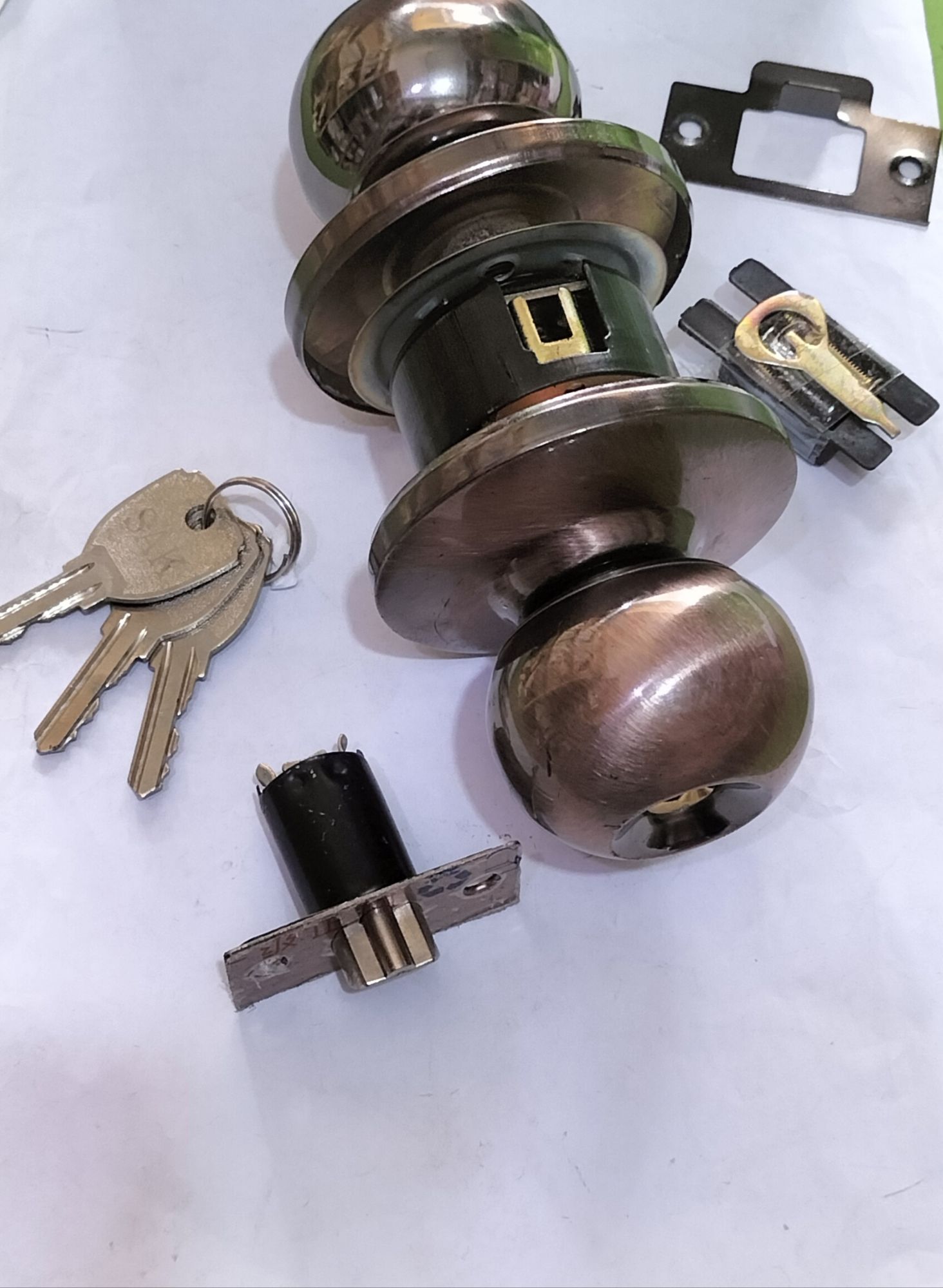 Door Knob Lock ( Gol Tala / Round lock ) | Daraz.pk