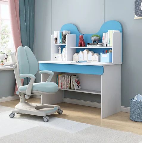 Modern design student table, computer table, Kids workstation study ...