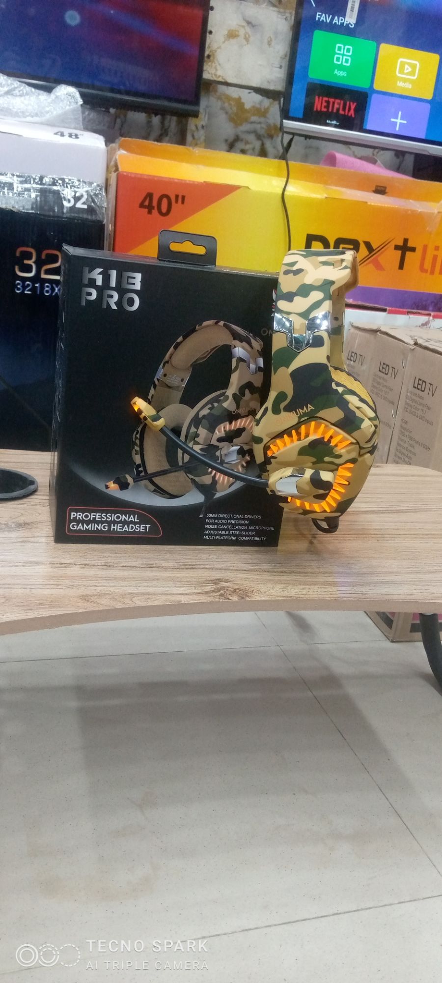 ONIKUMA K1B PRO GAMING HEADSET | Daraz.pk