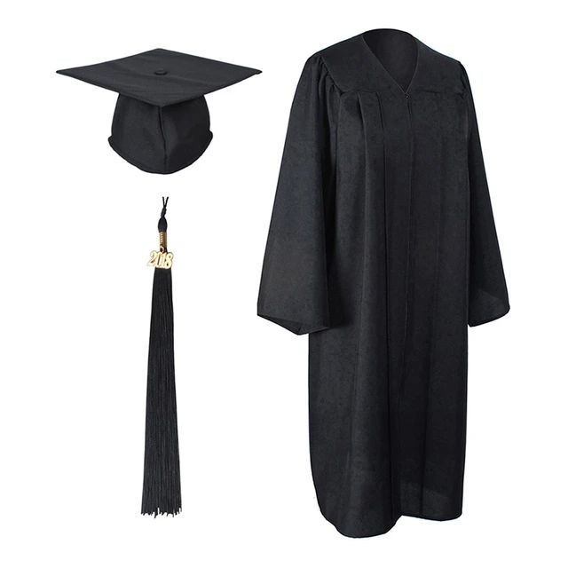 convocation graduation gown cap and tassel unisex for adult for ...