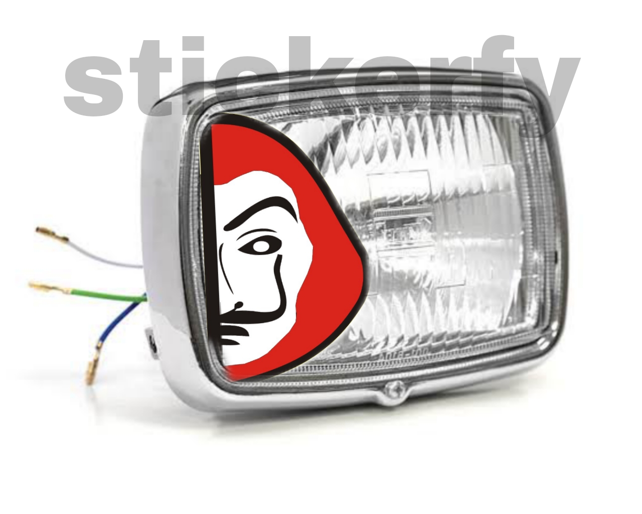 Monday heast logo for bike headlight stickers only sticker | Daraz.pk