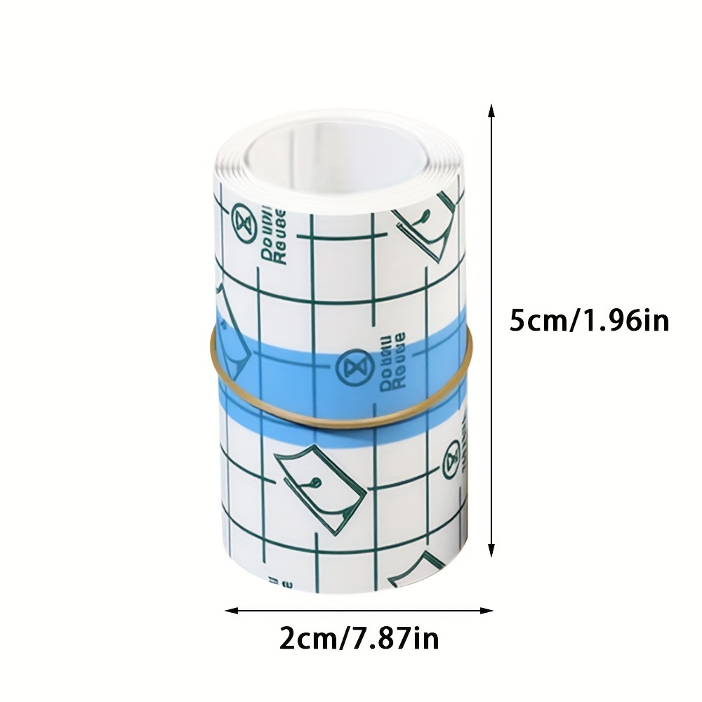 1 Roll Transparent Self-Adhesive Tape, PU Material Bandage, Portable ...