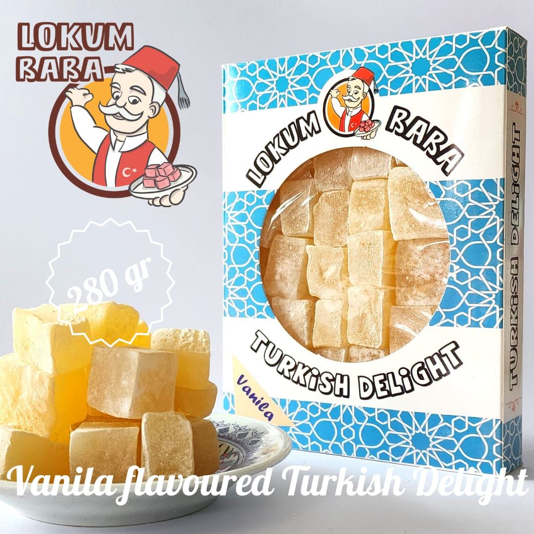 Lokum Baba Turkish Delight, With Vanilla Flavored. | Daraz.pk