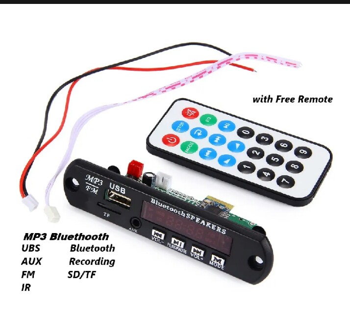 5v to 12 volt mp3 Bluetooth module | Daraz.pk