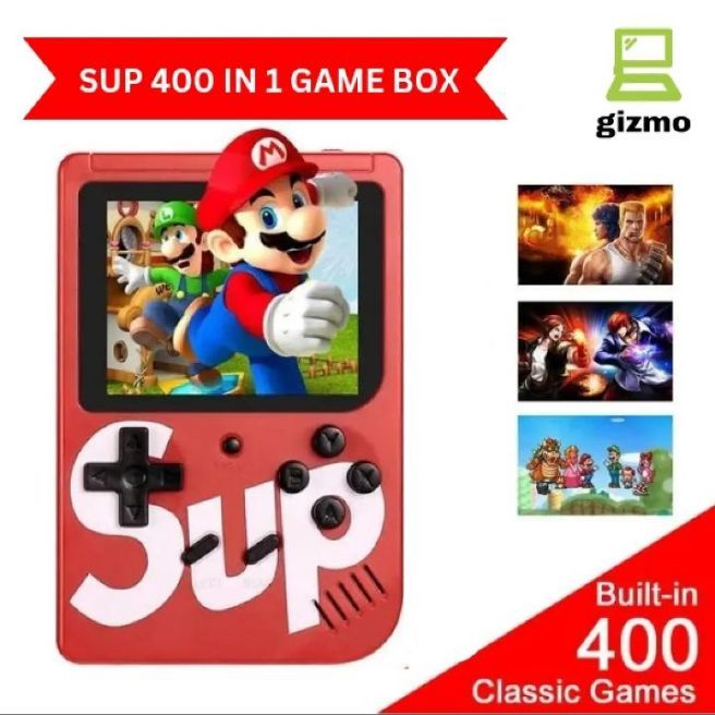SUP Game Box Plus Console 400 in 1 Retro Video Games For Kids Handheld ...