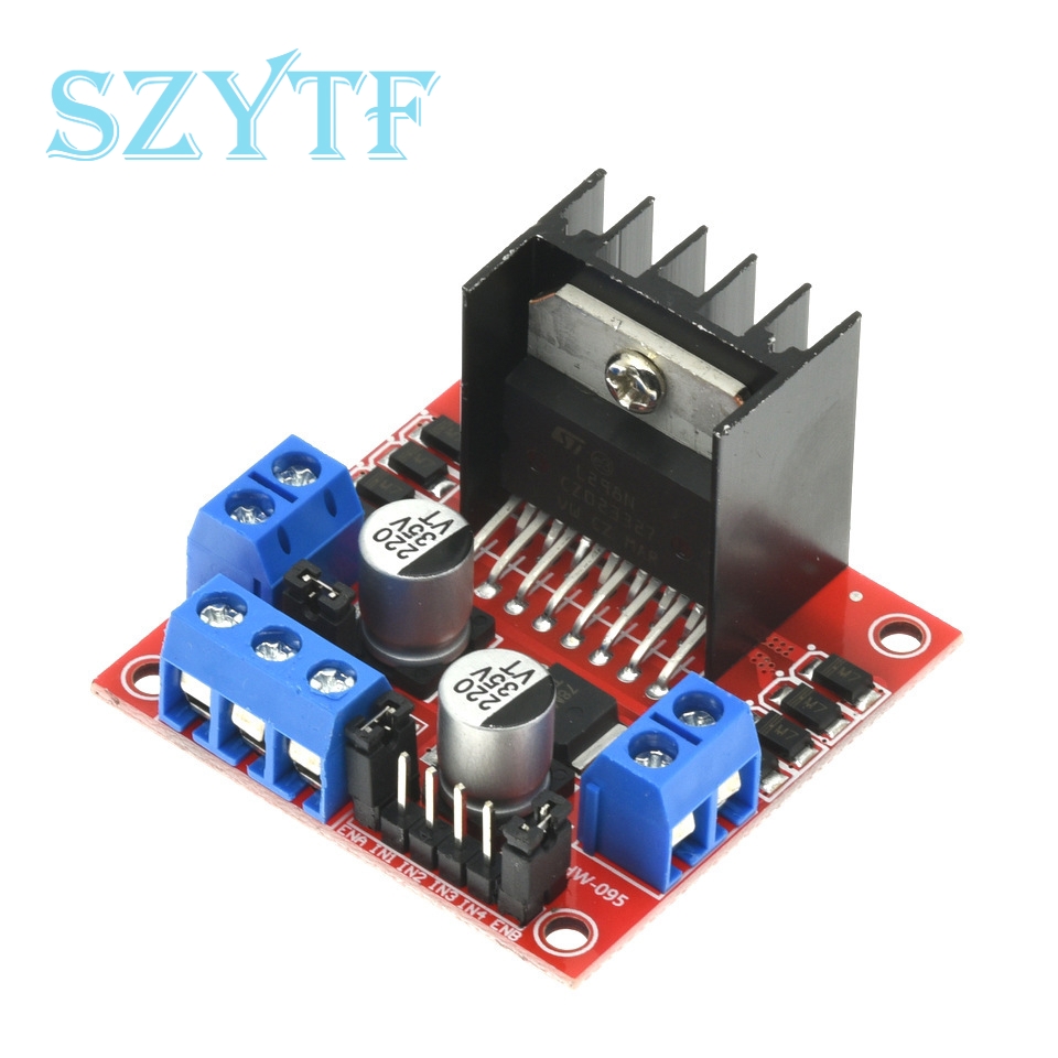 L298N DC Motor Driver Module L298N Stepper Motor Smart Car Robot ...