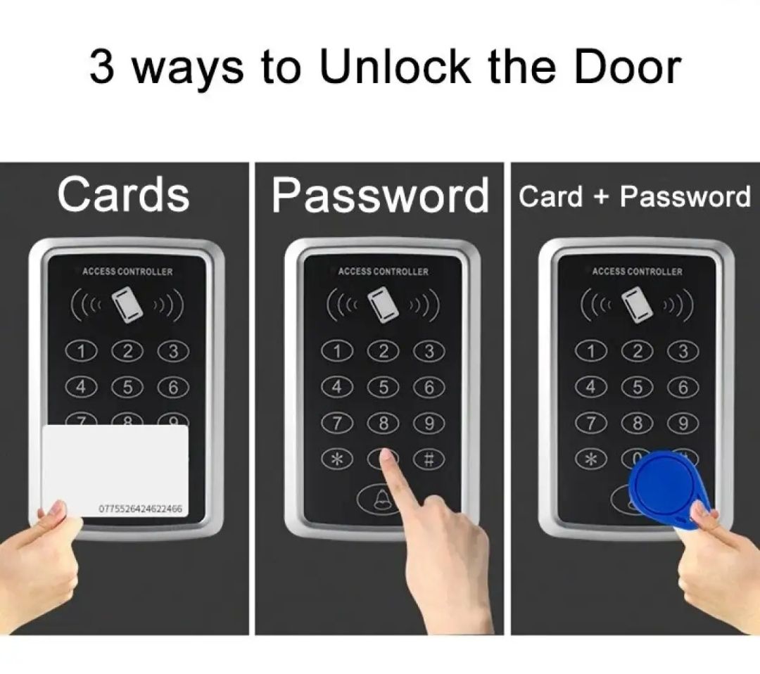 Rfid door access controller 1 door compleate set | Daraz.pk