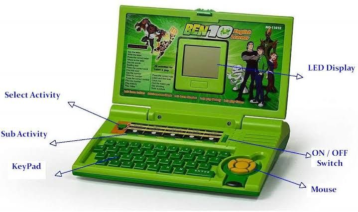 Ben 10 Laptop English Learner Laptop For Kids With 20 Activities | Daraz.pk
