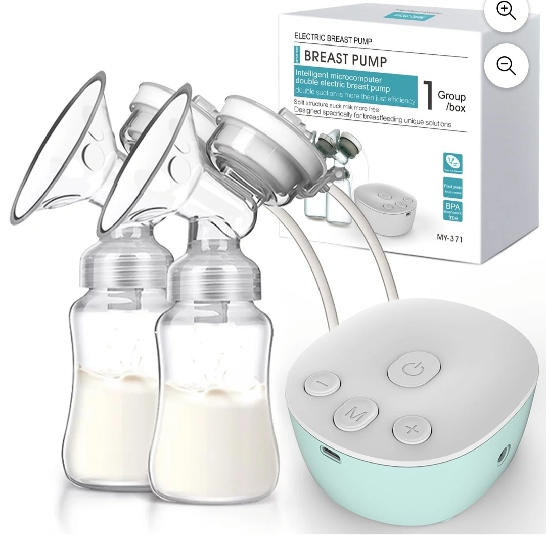 Double Electric Breast Pumps, Portable Dual Breastfeeding Milk Pumps ...