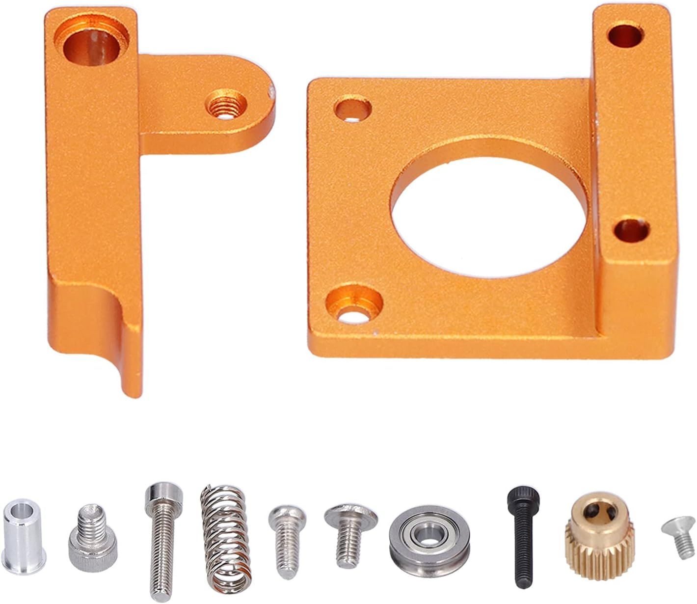 MK8 Bracket Aluminum Alloy Left Hand Extruder Block Motor Mounting ...