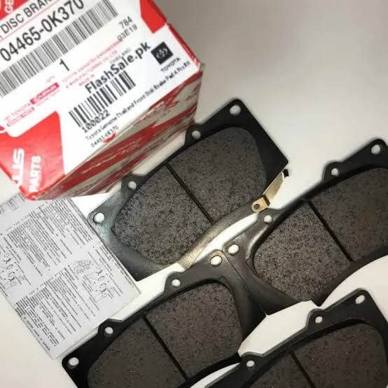 Toyota Genuine Thailand Front Disk Brake Pad 4 Pcs Kit 04465-0K370 ...