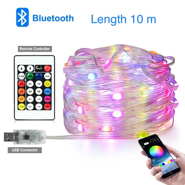 RGB 16 Colors LED Strip Color Changing Remote Control Light 15ft for ...