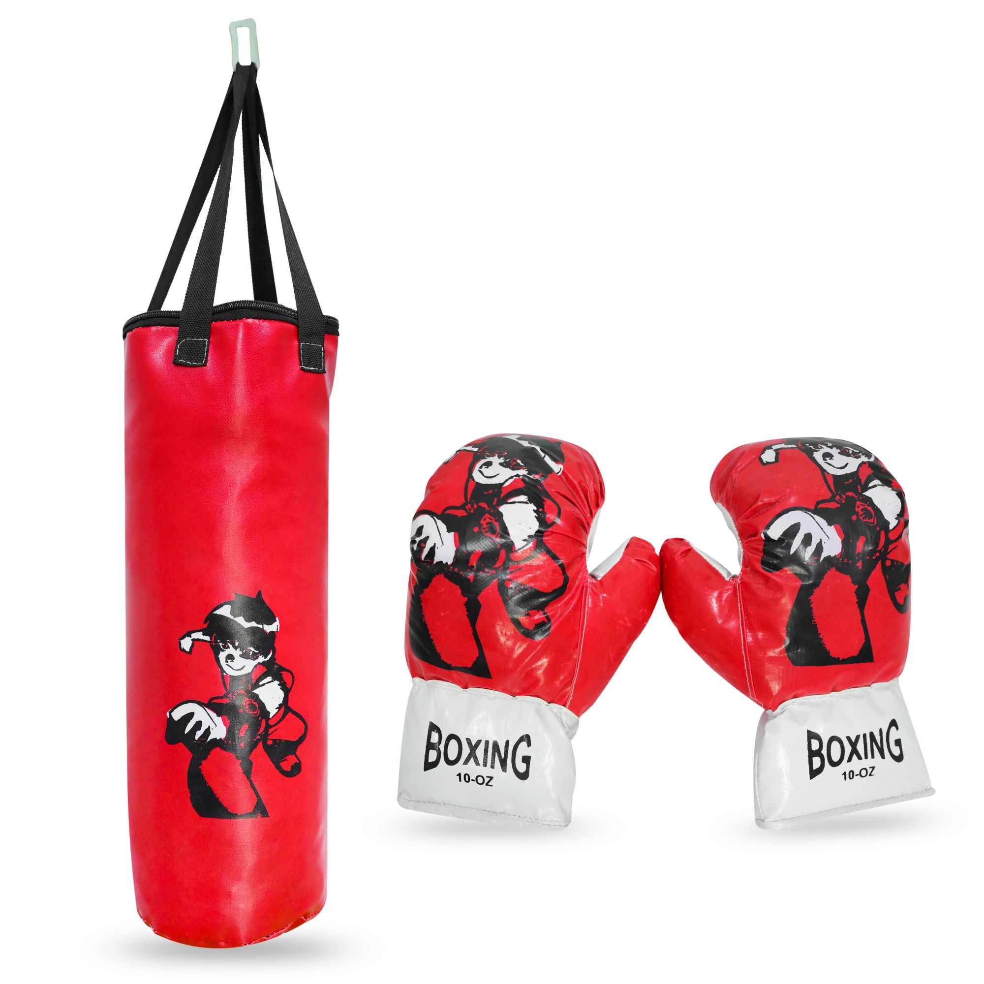 Boxing Punching Bag with Gloves for Kids in MULTICOLORS with different ...