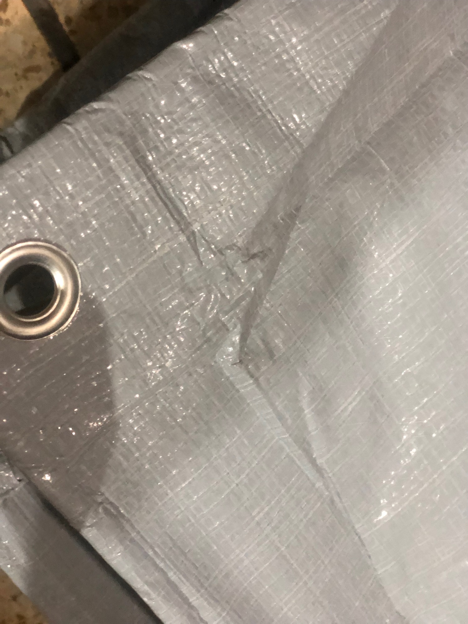 Plastic Tarpal Guaranteed Waterproof 9'x 12' ft Cut Size, Double Coated ...