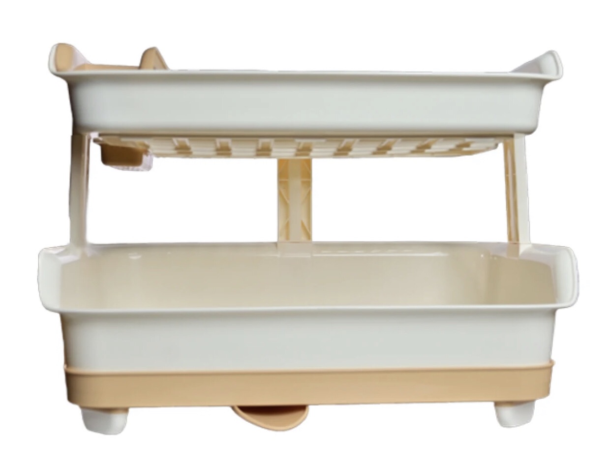 Plastic Kitchen Dish Drainer Drying Rack Water Drip Washing Space Saver ...