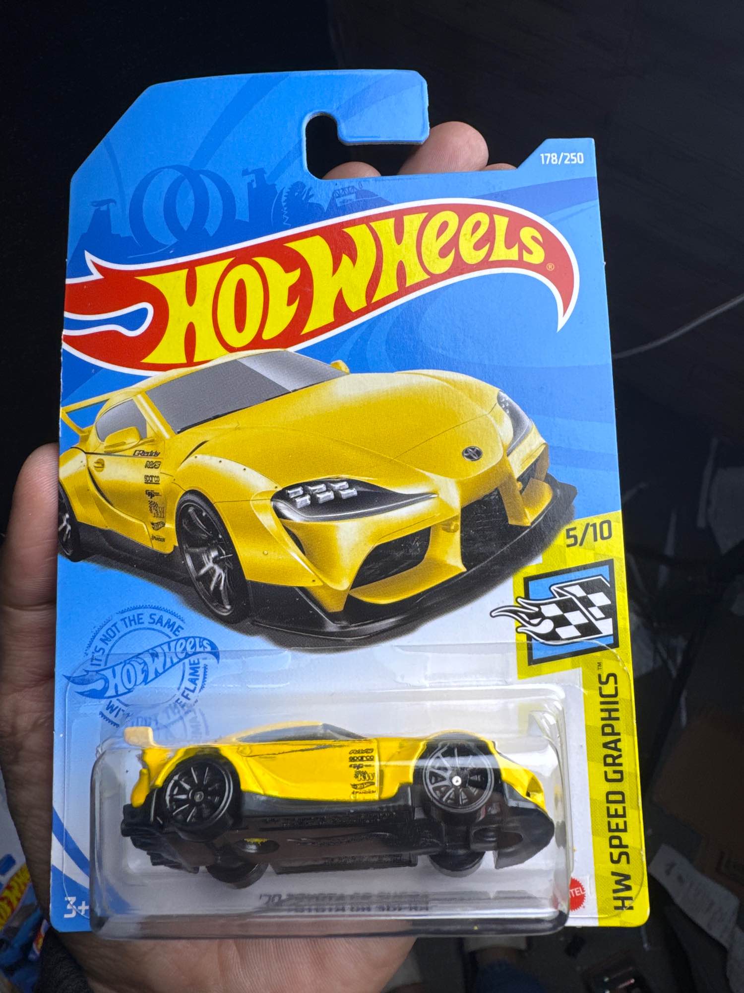 20 TOYOTA GR SUPRA HW SPEED GRAPHICS 178/250 hot wheels die cast car1 ...