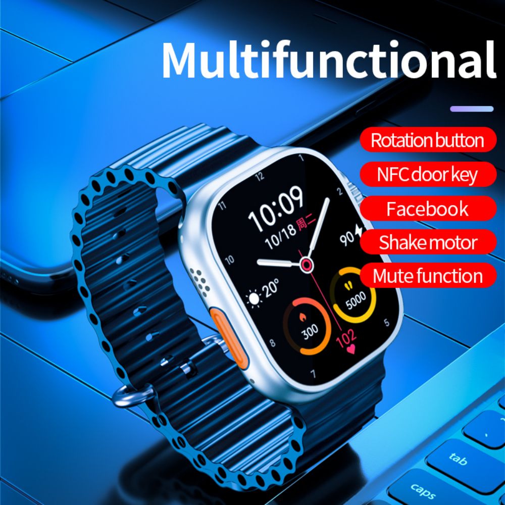 S8 Ultra Pro Max Smart Watch 9 Max | Full Edge HD Display | Bluetooth ...