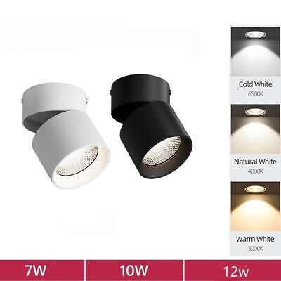 Open COB Celender Celing light White,Black Body 7watt 10watt 12watt ...