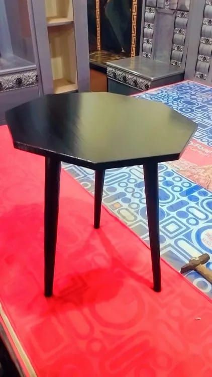 Coffee table, hexagon table, Side table, Stool, Study table (16 inches ...
