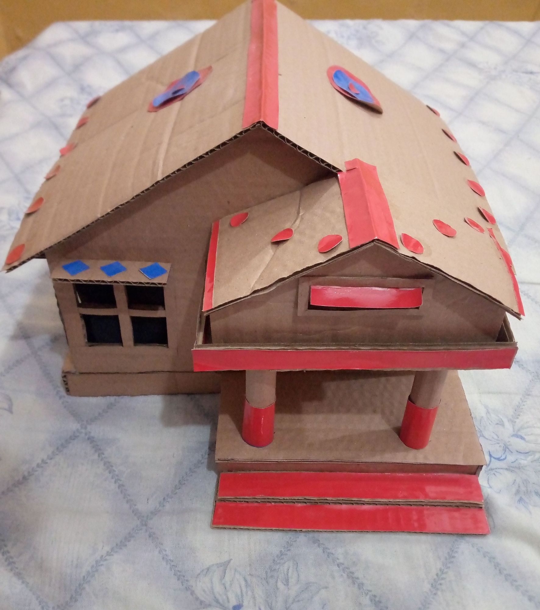 Cardboard School model | Daraz.pk