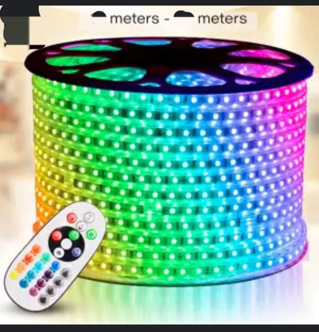 Rgb strip light 15 Meter To 100 meters multi color ceiling strip light ...