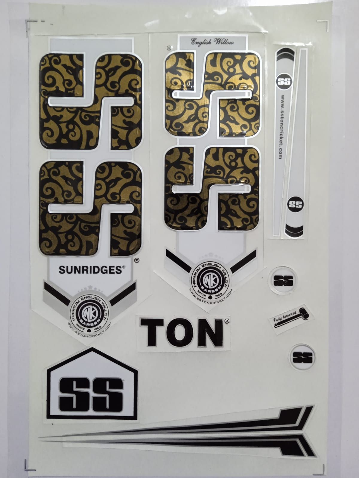New 3D 2024 SS TON FULL BLACK GOLD Edition (updated Reflective) Top ...