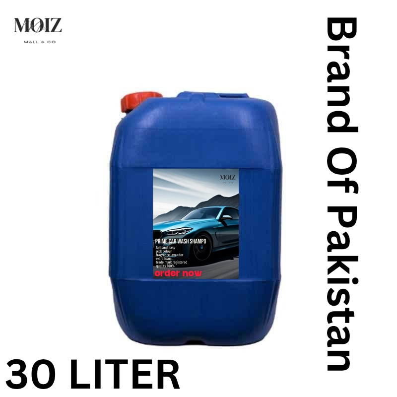 Prime Car Wash Shampoo 30-Litre Cane Different Fragrance | Daraz.pk