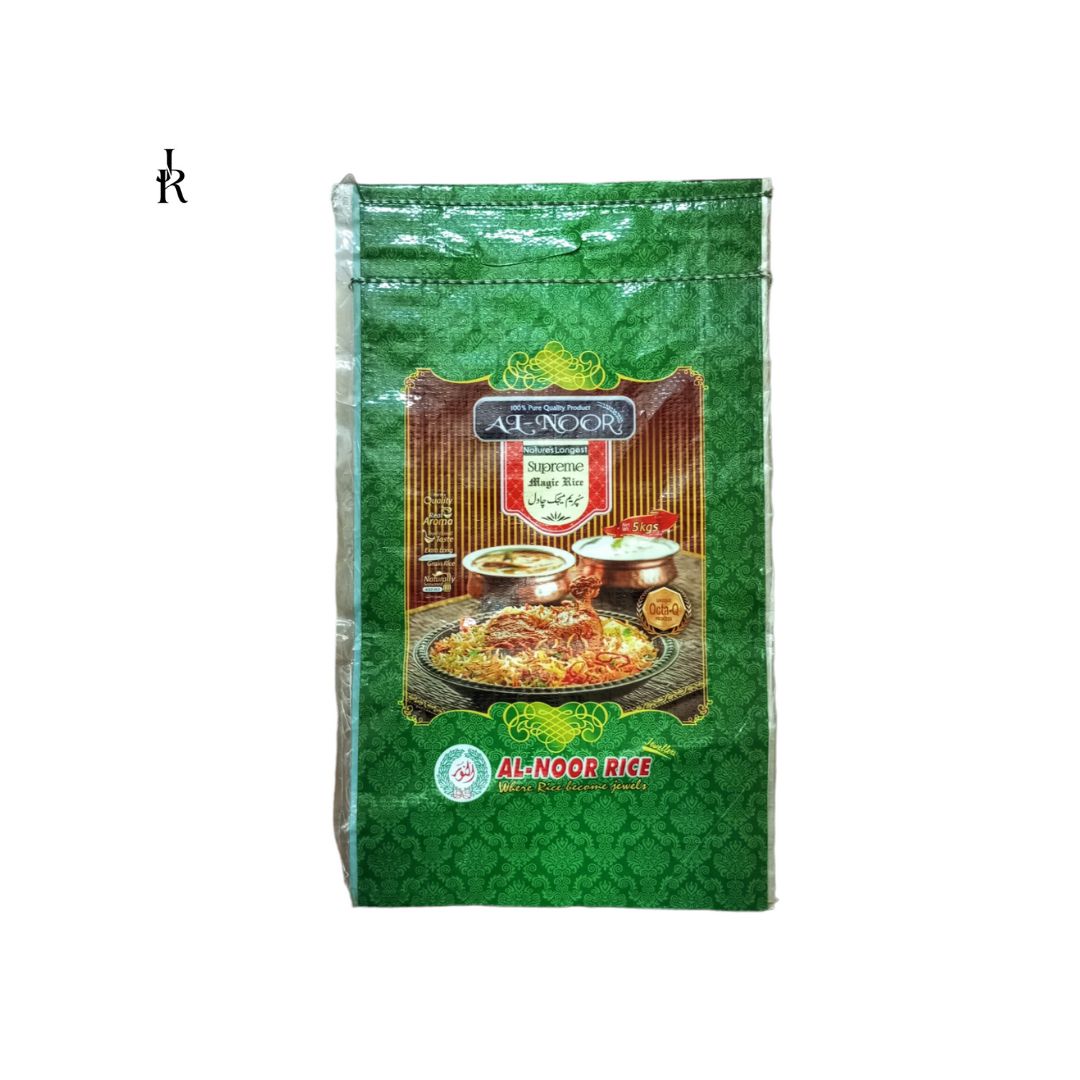 Al Noor Supreme BulBul Magic Basmati Rice 5kg - Best Quality Basmati ...
