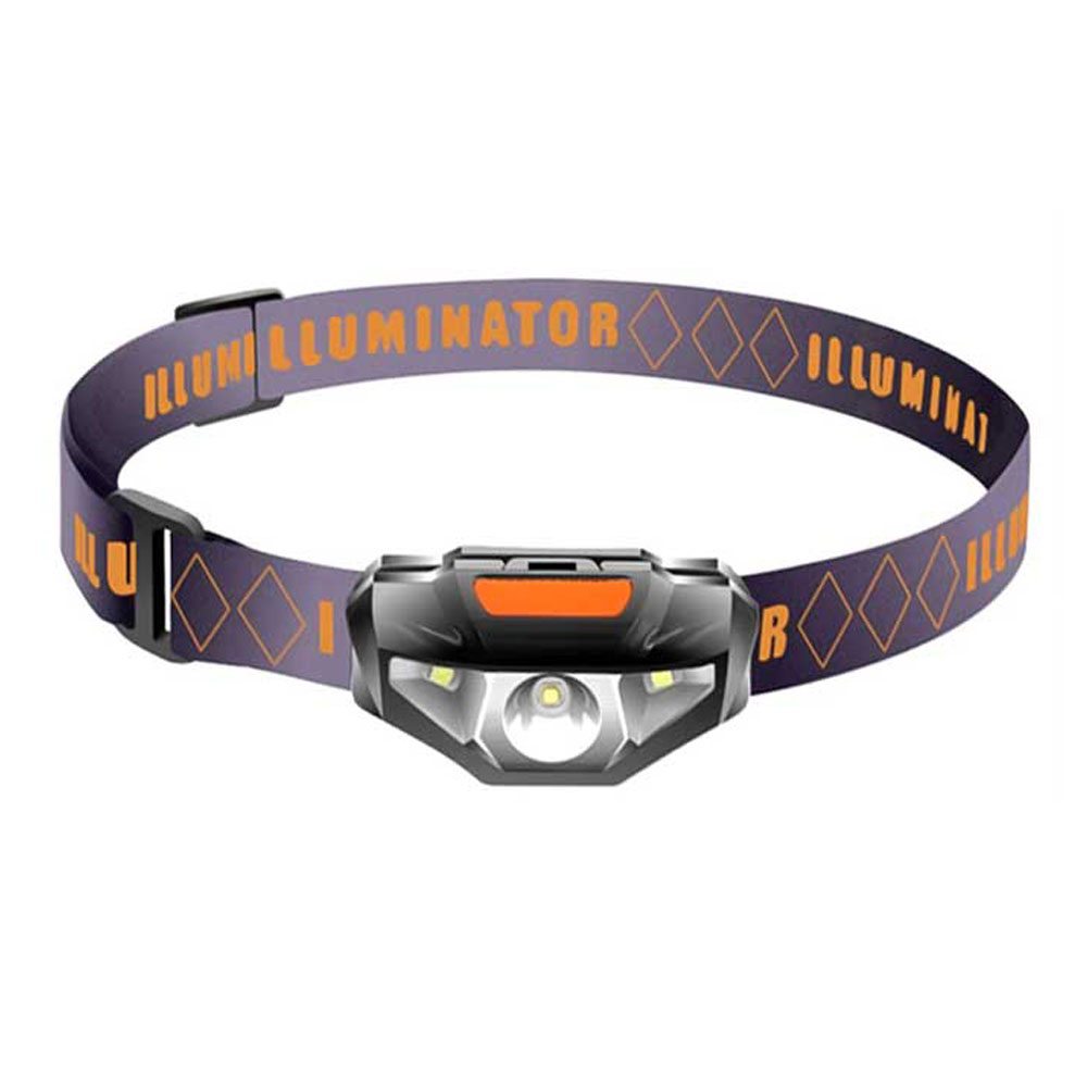 Mini Head Lamp 3 Modes Waterproof LED Flashlight Headlight Headlamp ...